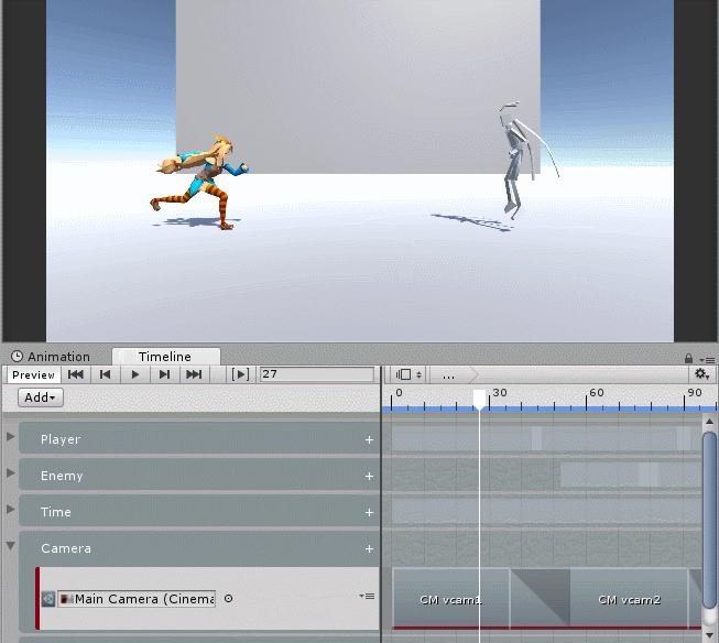 【Unity】TimeLine&Cinemachine系列教程——动作特写！ - 知乎