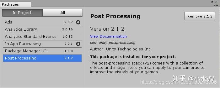 UnityShader——Post Processing Stack - 知乎