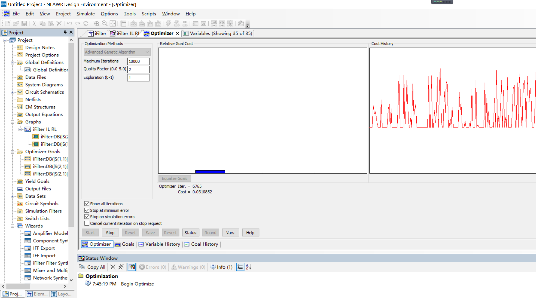 基于AWR软件的带通滤波器设计 - 知乎