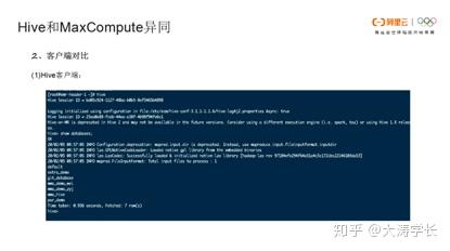 MaxCompute SQL与Hive对比分析及使用注意事项 - 知乎
