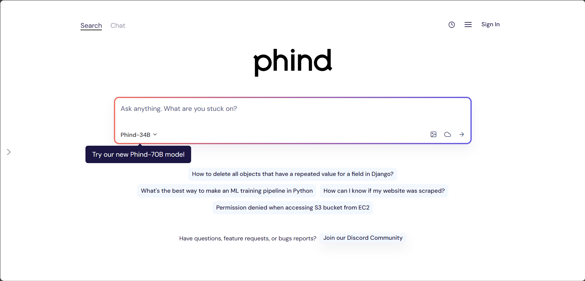 #AI搜索引擎——phind - 知乎