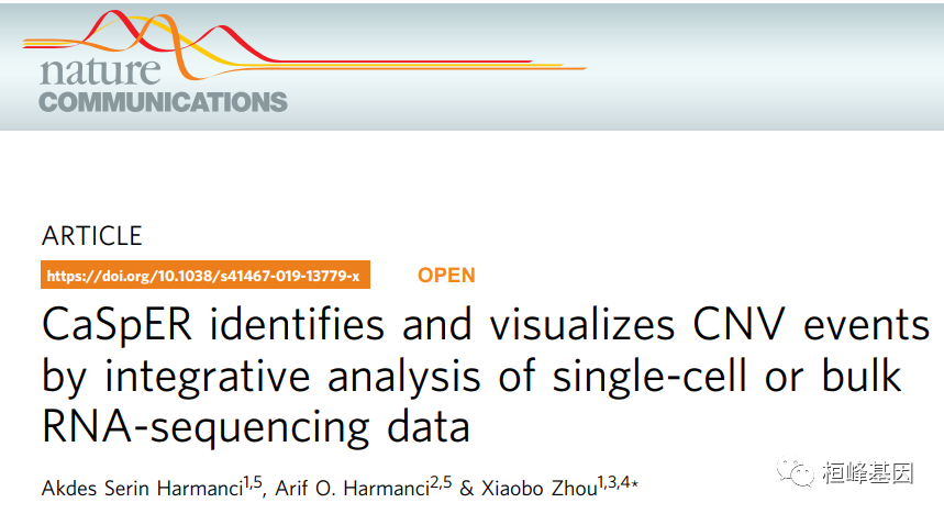 RNA 36. SCI 文基于转录组数据识别CNV并可视化 (CaSpER) - 知乎
