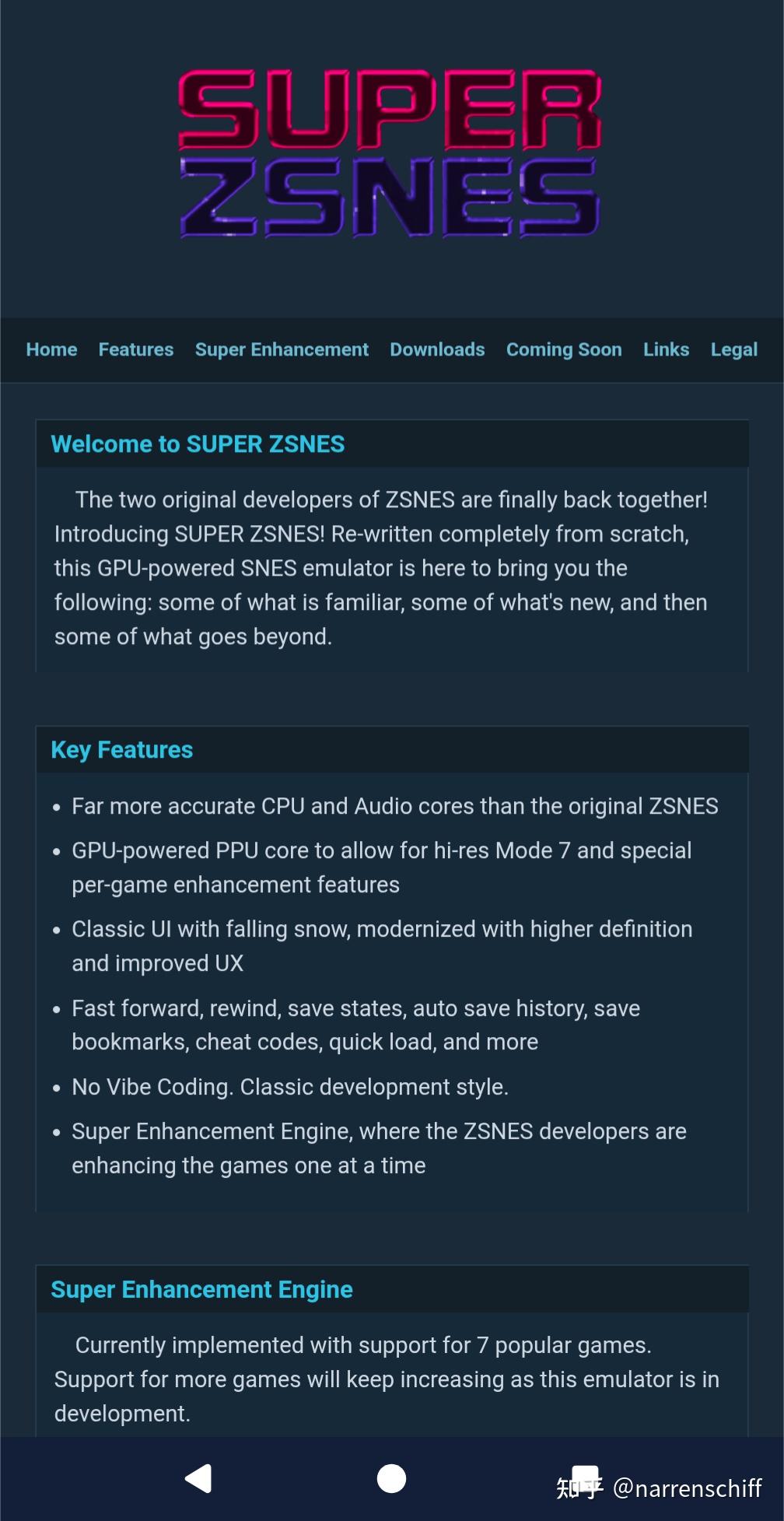 超任游戏机模拟器作者推出新版 Super ZSNES - 知乎
