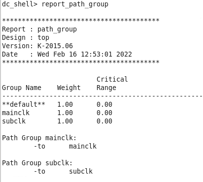 dc常见指令(三) path_group/multicycle/clock_groups - 知乎
