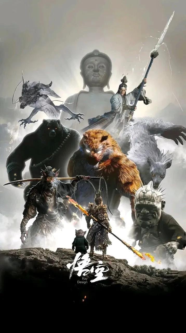 黑神话悟空高清手机壁纸 - 知乎