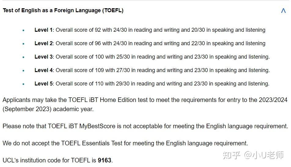 太卷了...英国这些院校 23fall 提高雅思要求！ - 知乎