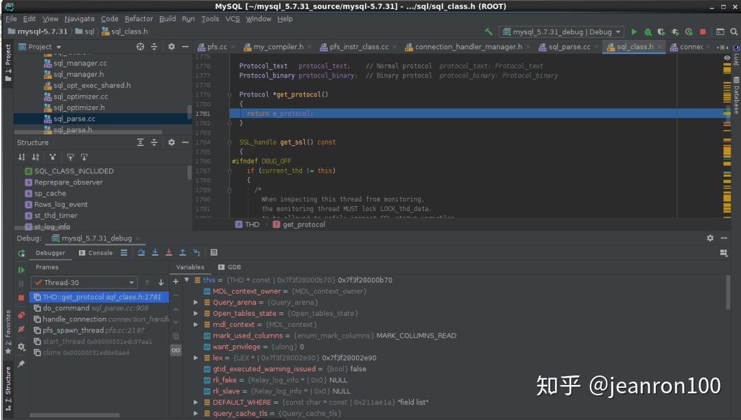 MySQL代码开发和调试利器CLion - 知乎