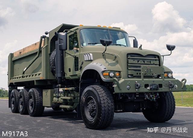 美军M917系列自卸卡车，商用卡车就是军车的技术底子 - 知乎