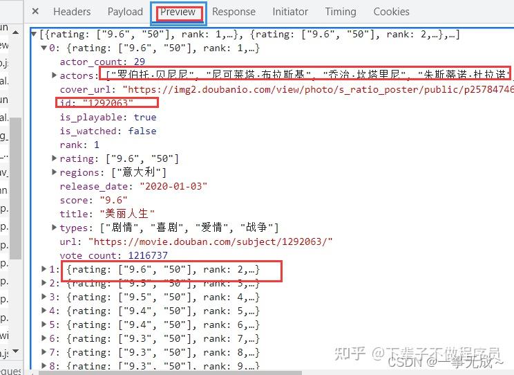 Python爬虫 电影数据抓取 知乎