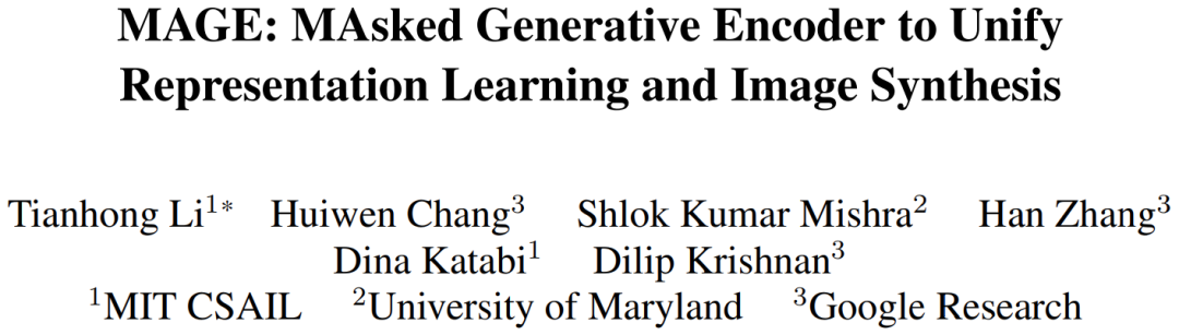 CVPR 2023 | 超越MAE！谷歌提出MAGE：图像分类和生成达到SOTA！ - 知乎
