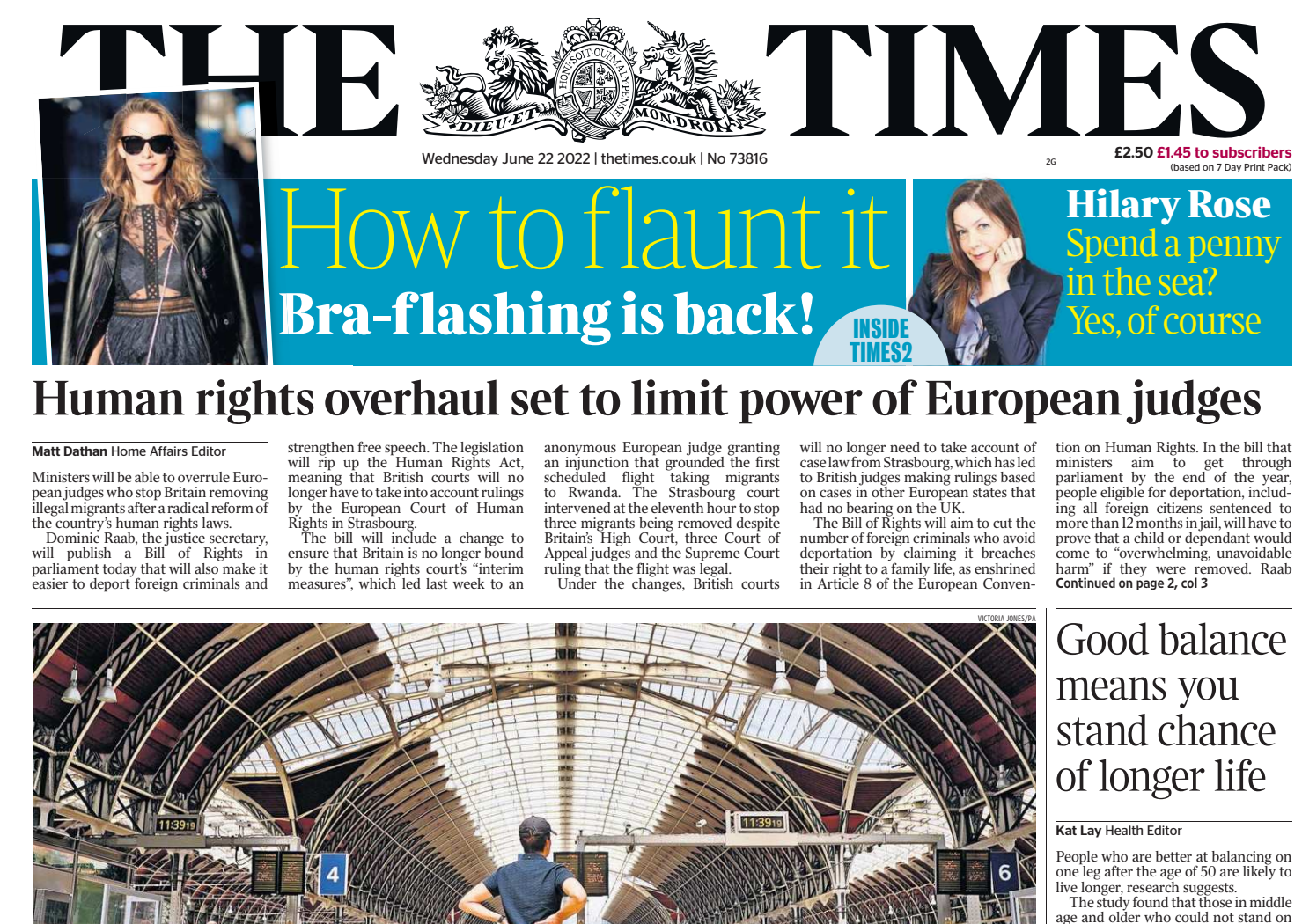 the times 泰晤士报电子版2022合集更新到6-22期刊 - 知乎