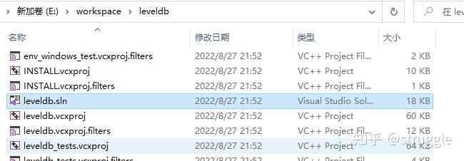 leveldb编译与使用-Windows10 - 知乎