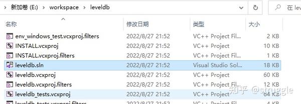 leveldb编译与使用-Windows10 - 知乎