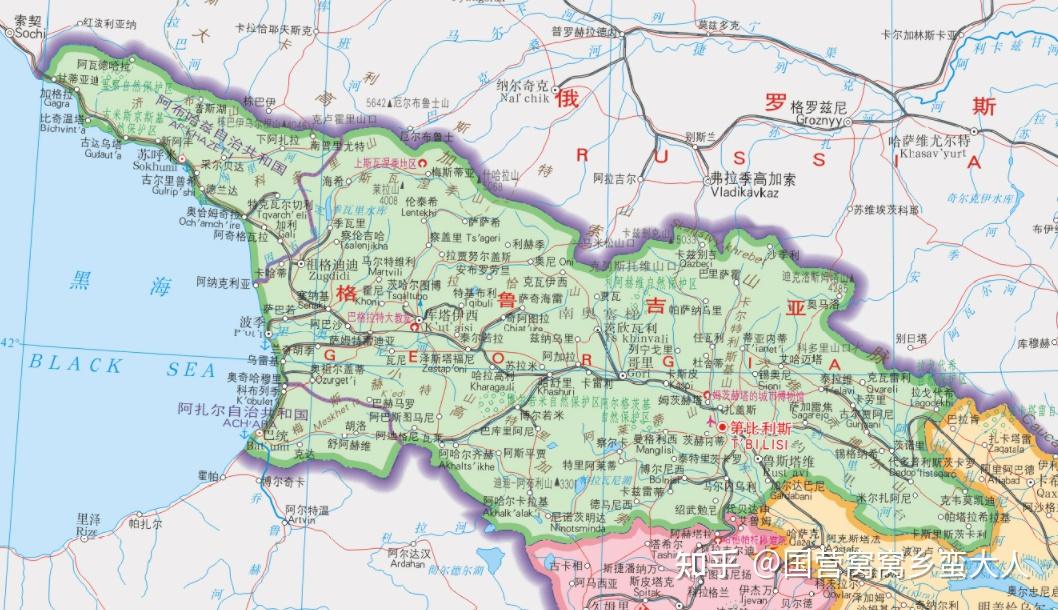 西亚行政区划-（21）格鲁吉亚 - 知乎