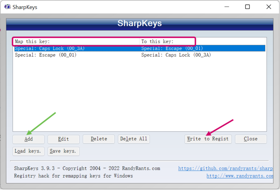 Windows修改键位映射--SharpKeys - 知乎