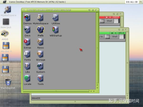 穿越时间·安装你没见过的AROS操作系统Icaros Desktop Light 2.3.0 - 知乎