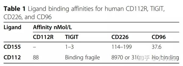 肿瘤免疫治疗中的CD112R/CD112轴 - 知乎