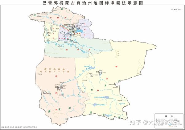 图文解读新疆2023年行政区划（4地级市5自治州5地区高清地图） - 知乎