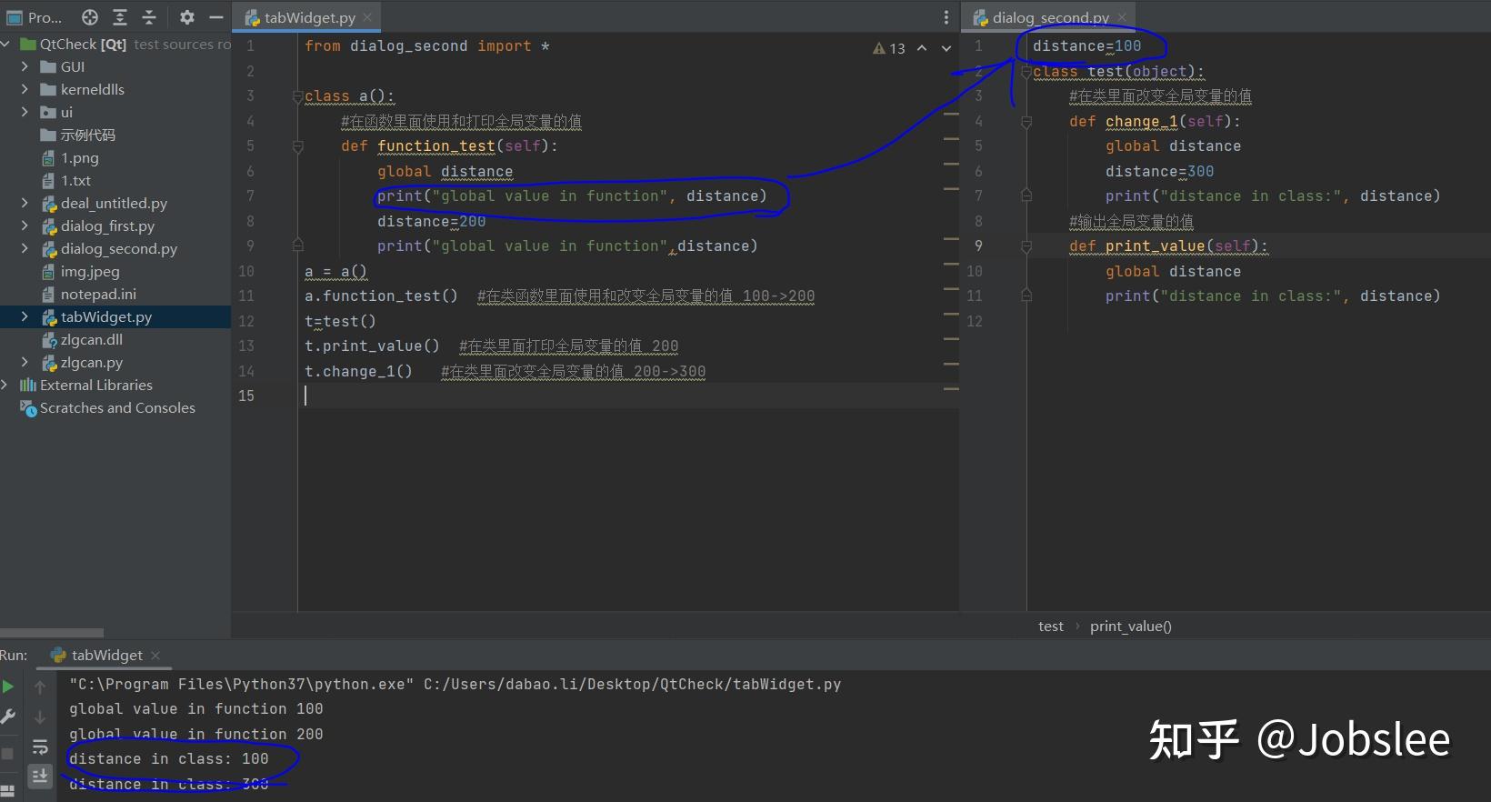 python 类变量、实例变量、局部变量 - 知乎
