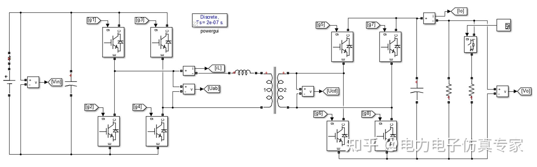 DAB双有源全桥变换器（六）MPC模型预测控制MATLAB/Simulink仿真 - 知乎