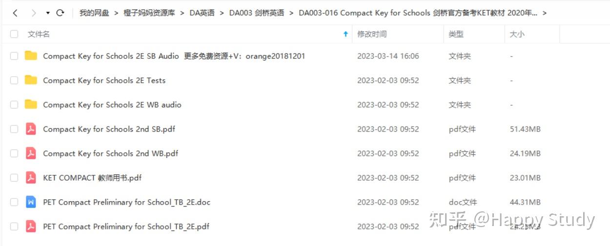剑桥官方KET教材《Compact Key for Schools》学生书+教师书+音频 - 知乎