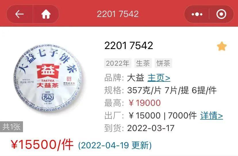 4月19日 行业：2022春季中国(广州)国际茶业博览会延期举行；大益茶：2201 7542找货需求上升... - 知乎