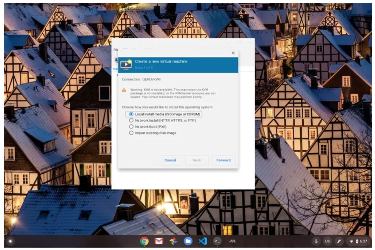  Chromebook Linux VM Windows 10 