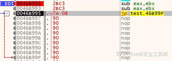 汇编指令学习（JMP、JE、JS、JP，JO，JB） - 知乎