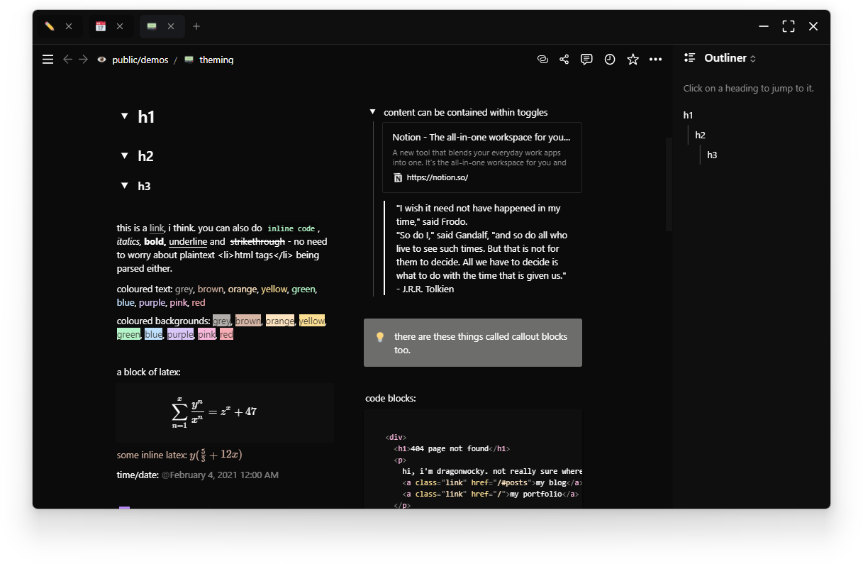 Notion 使用教程：notion-enhancer/ Notion 增强器——武装你的 Notion 知识库，样式美化、功能增强一键搞定 - 知乎