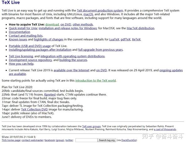 Windows安装TeX Live +TeXstudio - 知乎