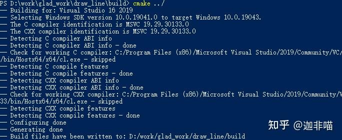 CMake+GLFW+GLAD进行OpenGL简单画线测试 - 知乎