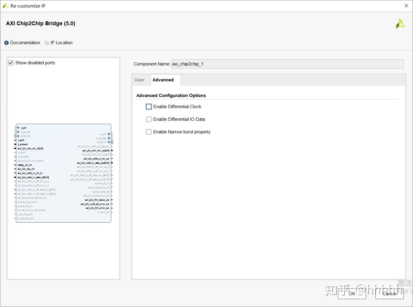 Axi Chip2chip Bridge Ip核使用说明 知乎