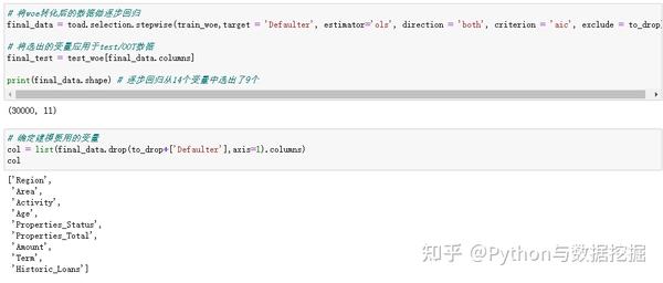基于 Toad 的评分卡模型全流程详解（含 Python 源码） - 知乎
