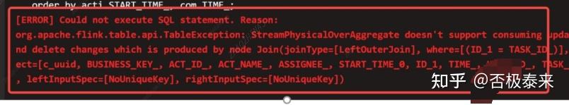 Flink常见错误总结 - 知乎
