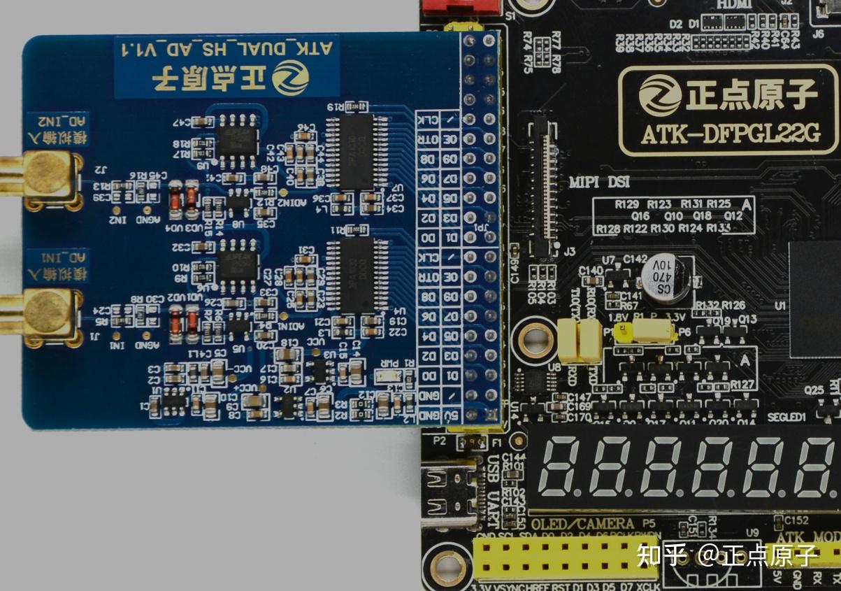 《ATK-DFPGL22G之FPGA开发指南》第三十七章 双路高速AD实验 - 知乎