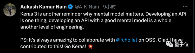 Keras 3.0发布！TF/PyTorch/Jax无缝混合使用，作者：欢迎来到多框架机器学习 - 知乎