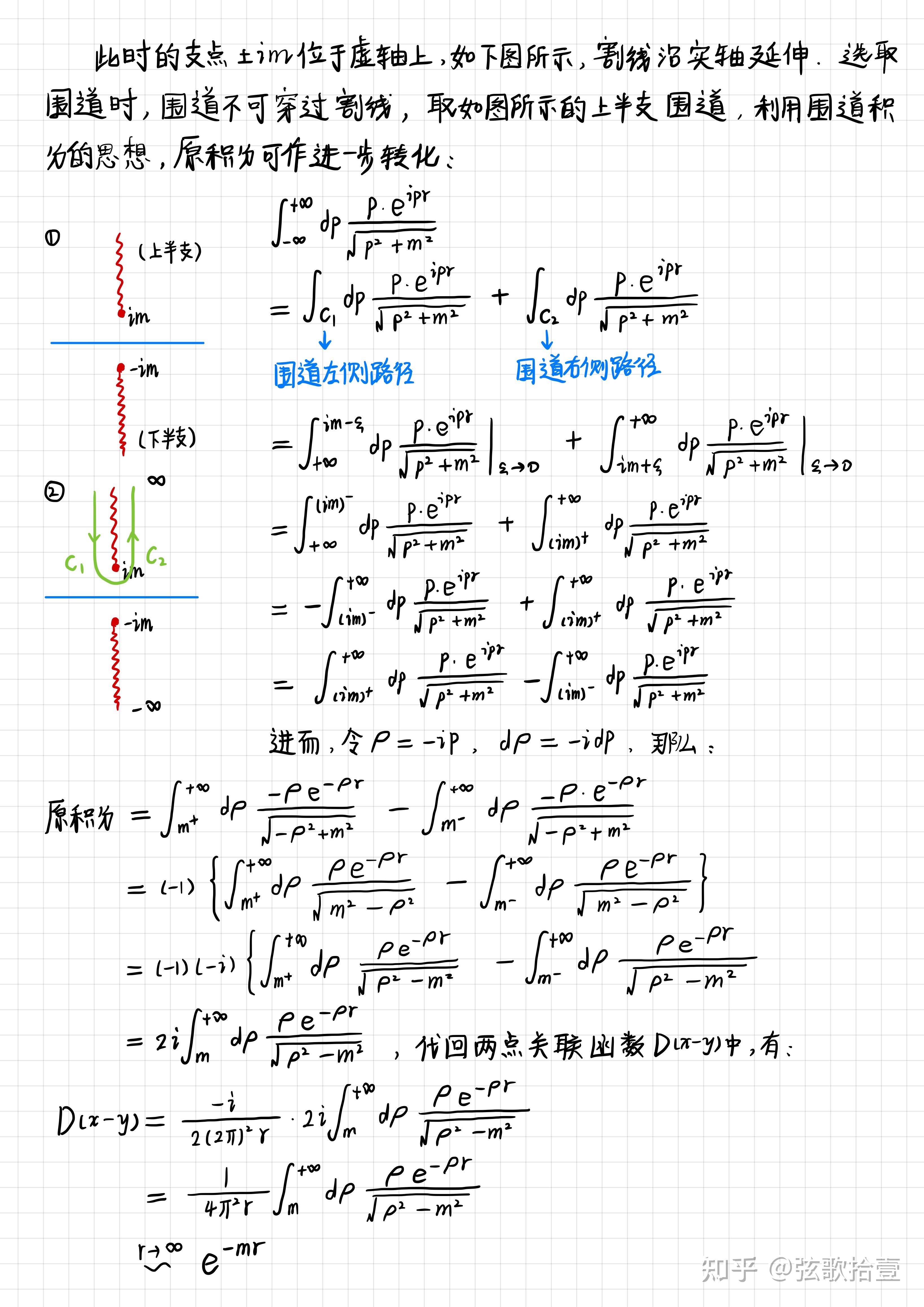Peskin《量子场论导论》Part 1入门级精细手写笔记（适合初学参考的教材同步笔记）Chapter 2_Klein-Gordon场理论 - 知乎
