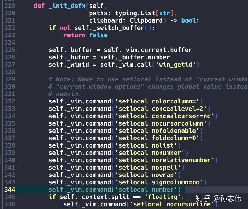 vim defx 可用配置-searchtag:defx001 - 知乎