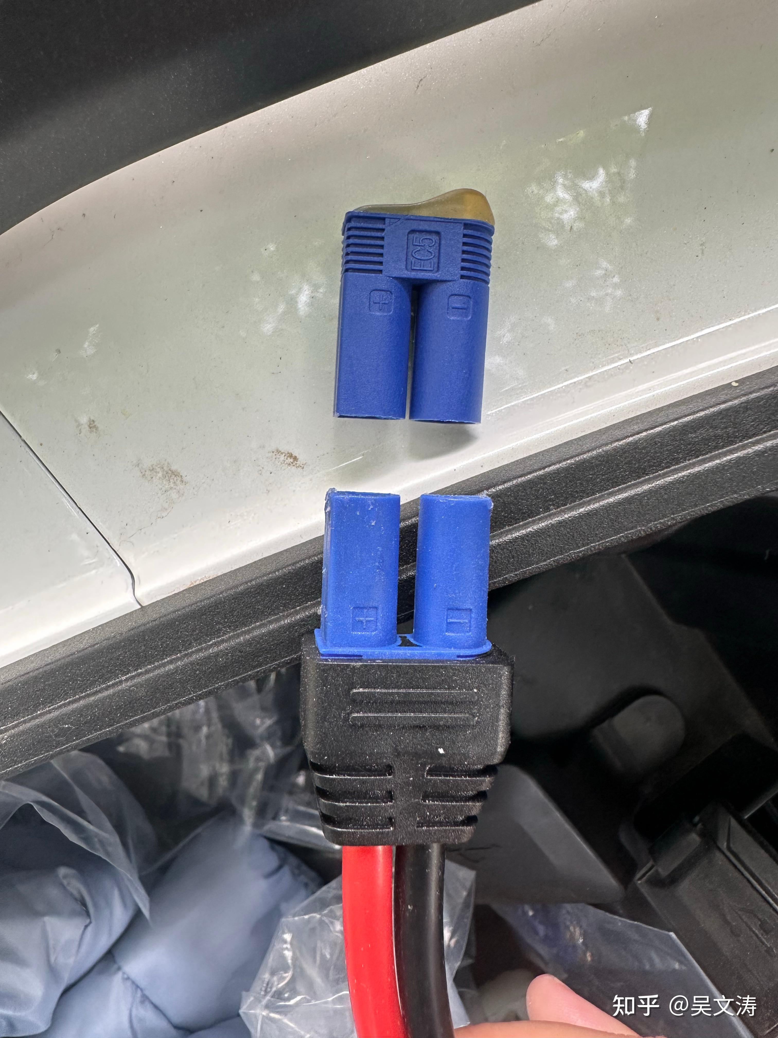 豪爵UHR150蓄电瓶外接EC5应急启动接头 - 知乎