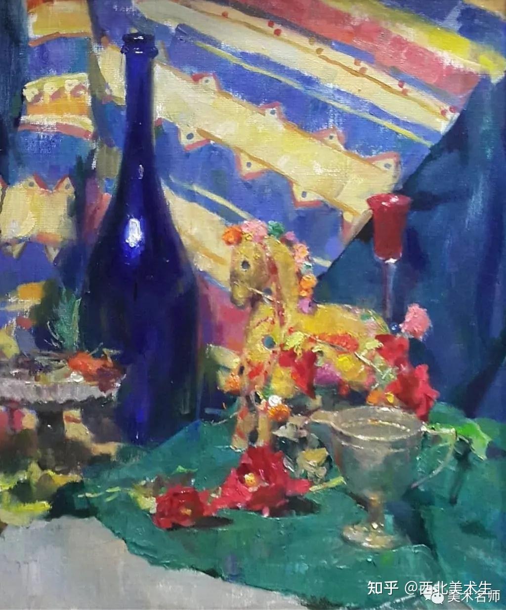 色彩静物作品欣赏，扎实的功底才是根本！ - 知乎
