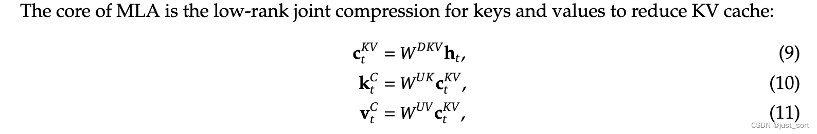 大模型KV Cache节省神器MLA学习笔记（包含推理时的矩阵吸收分析） - 知乎