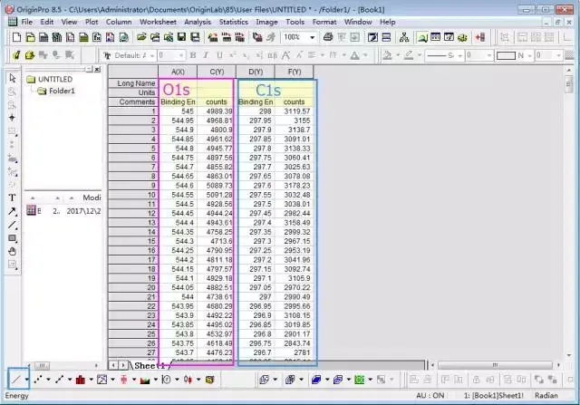 如何处理XPS原始数据 - 知乎