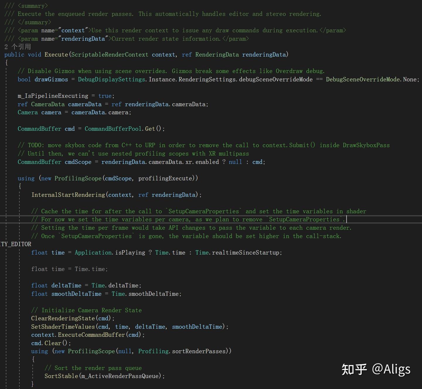 【Unity URP】源码梳理（四）：URP通用渲染框架ScriptableRenderer.cs - 知乎