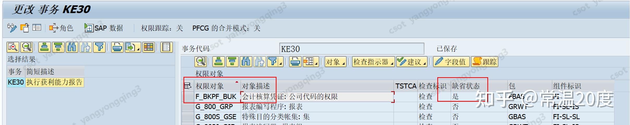 SAP-权限篇-1-KOB1&KE30限制公司代码权限 - 知乎