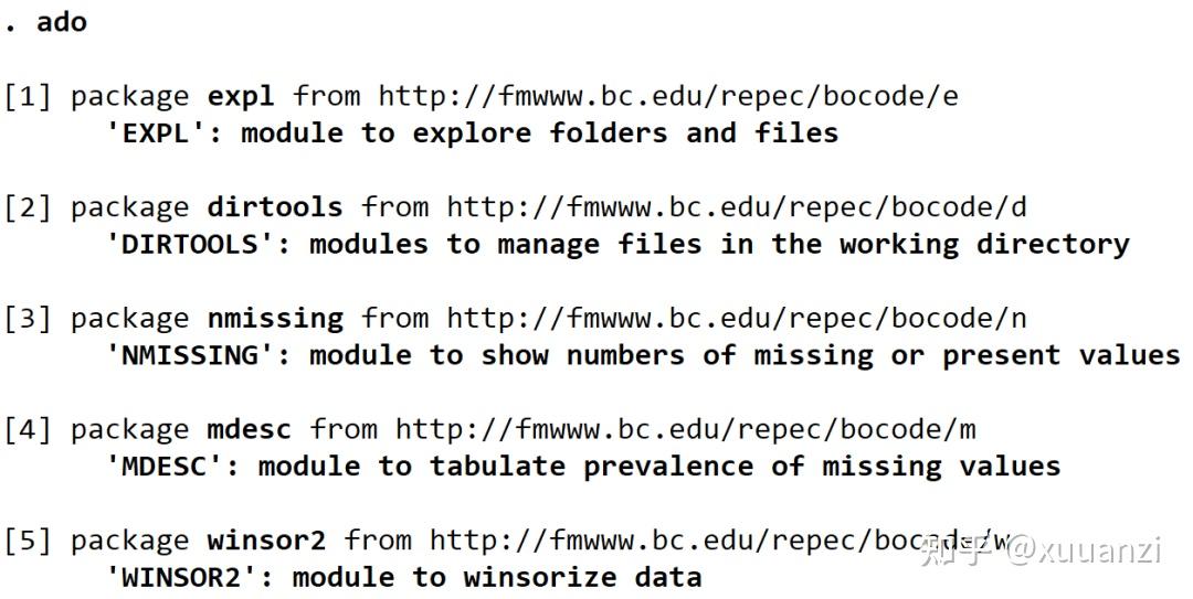学长教你论文写作（9）: Stata外部命令如何安装？ - 知乎