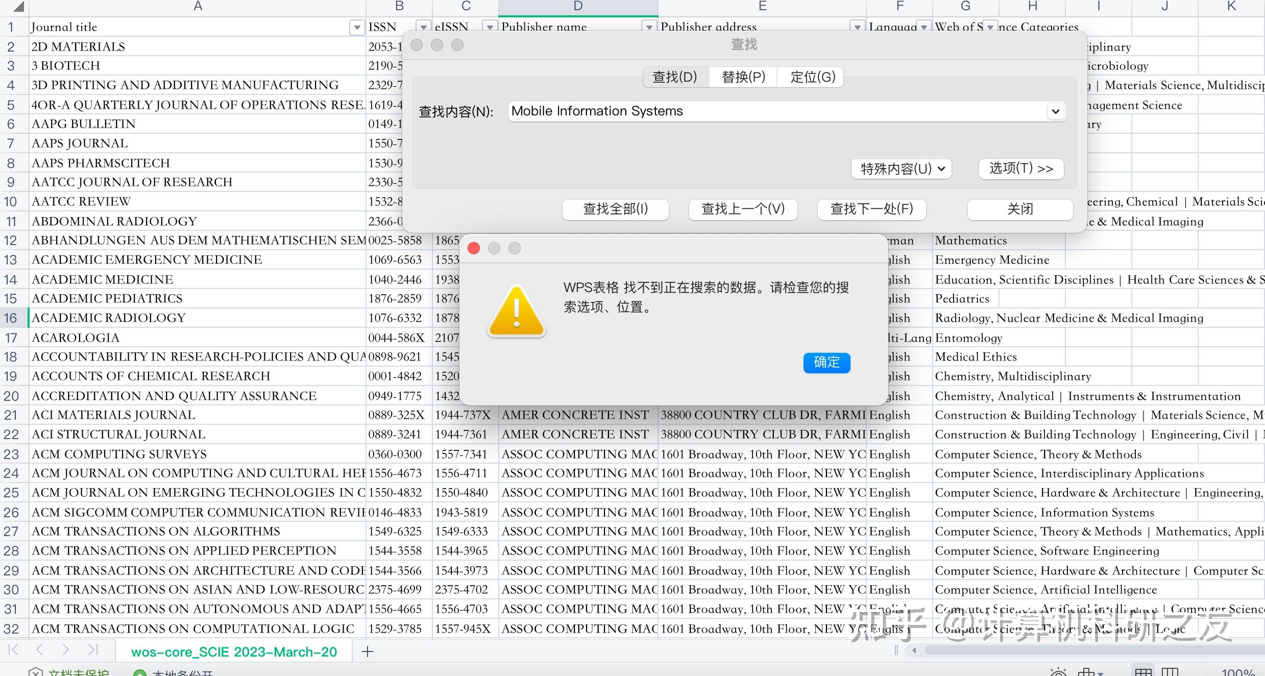 3月20号新SCI目录已更新！CCF目录有2本期刊也被SCI踢出？ - 知乎