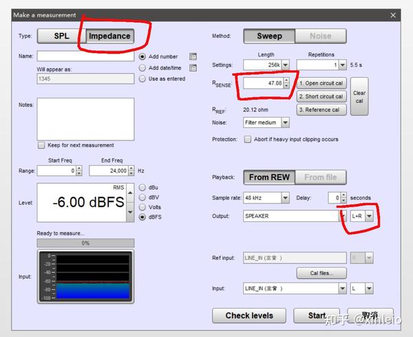 基于REW的阻抗测量电路搭建以及T/S参数测量 - 知乎
