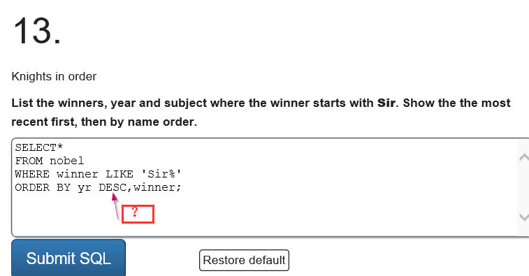 SQLzoo 练习题笔记及答案解析1 - 知乎