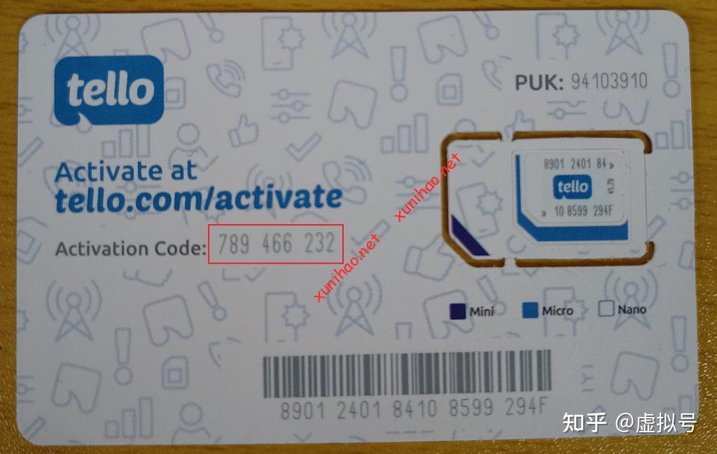 美国实体电话卡Tello中国漫游实测wifi通话下最低月租5美元可享100分钟通话，无限收发短信且支持eSIM - 知乎