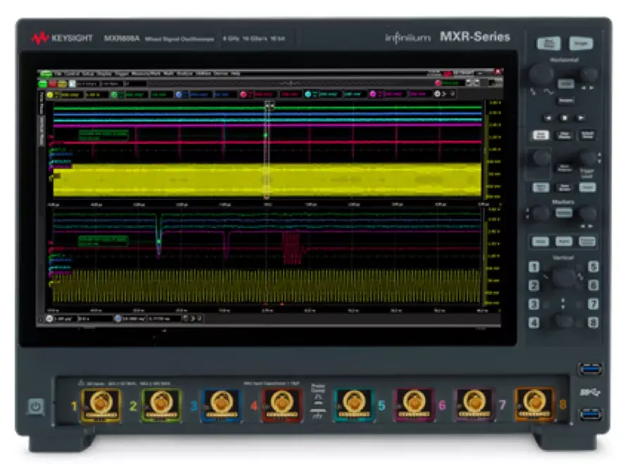 聊聊 Keysight MXR系列 8 通道最高带宽 6 GHz 示波器 - 了解示波器发展趋势 - 知乎
